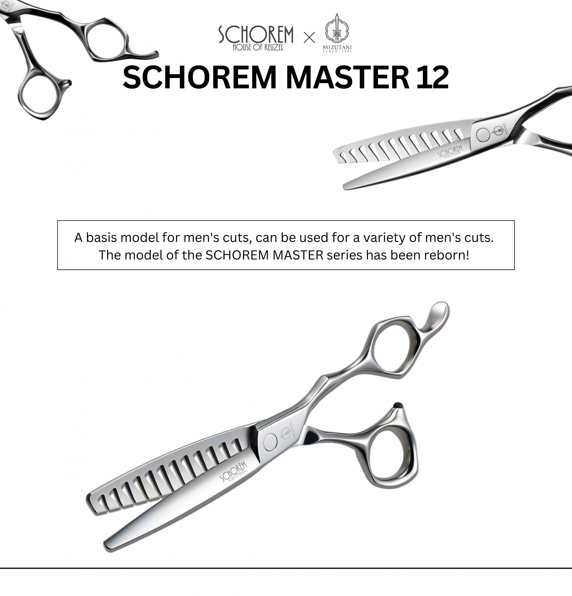 Schorem Master 12 - Mizutani Thinning Scissors